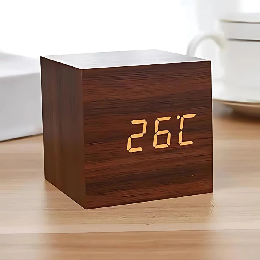 CubeGlow LED Digital Clock