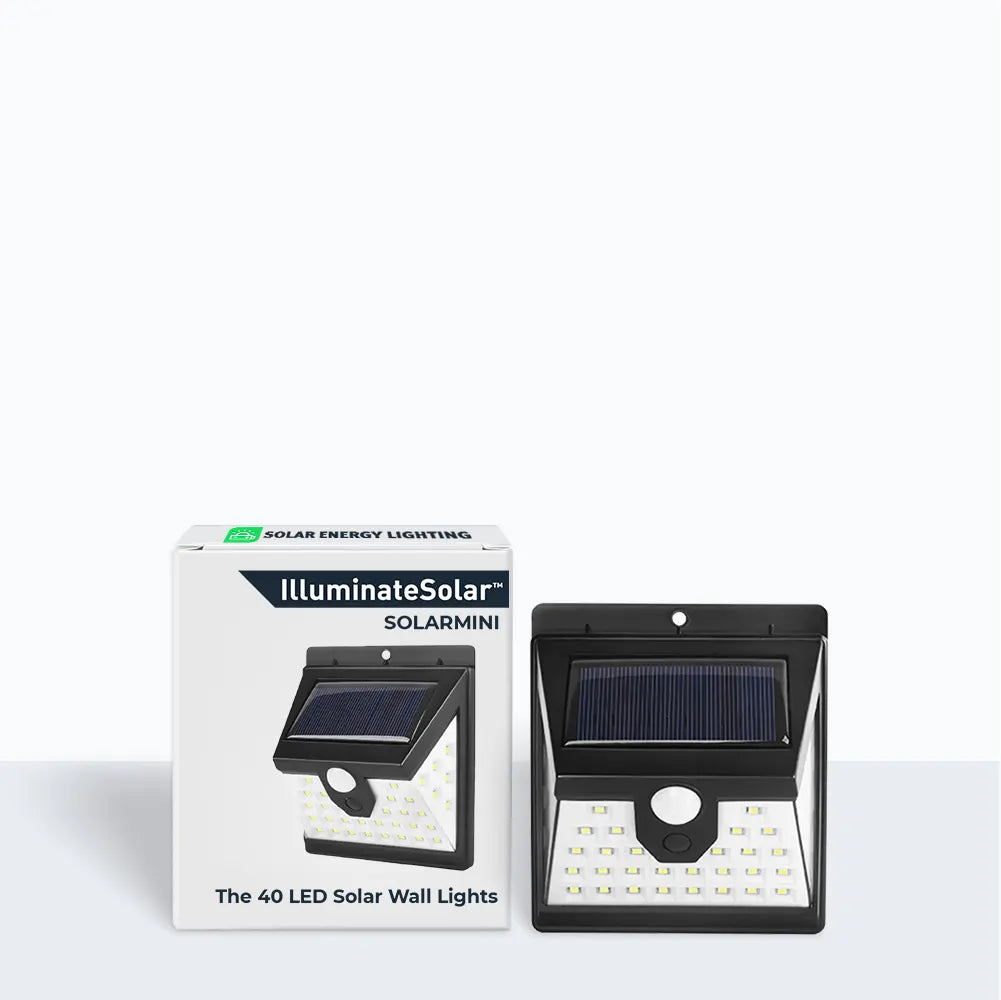 SolarMini™- The 40 LED Solar Wall Lights